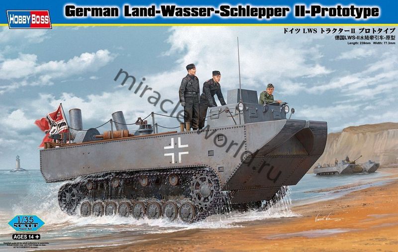 Hobby Boss 82461 Land-Wasser-Schlepper II / LWS II (prototype ...